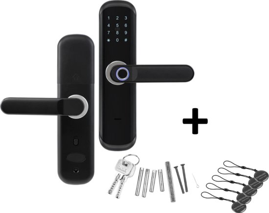 Slim deurslot - Smart Lock- Password - IC Kaart- Vinger Afdruk -Met ...
