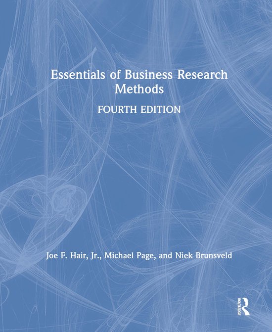 Essentials of Business Research Methods | 9780367196172 | Joe Hair Jr ...