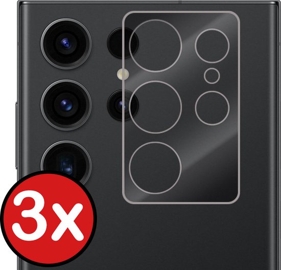 Samsung S23 Ultra Screenprotector Glas Camera Protectie - Samsung ...
