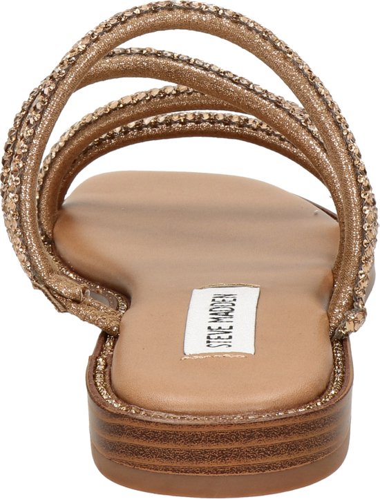 Steve Madden Starie dames slipper - Goud - Maat 38 | bol.com