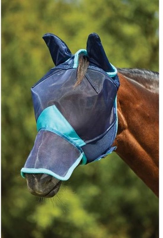 Weatherbeeta - Deluxe Fine Mesh Mask - Met Oren & Neus - Black ...