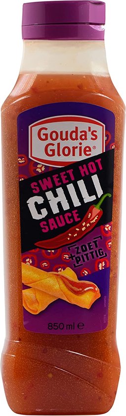 Gouda's Glorie - Sweet Hot Chili Sauce - 850 ml | bol