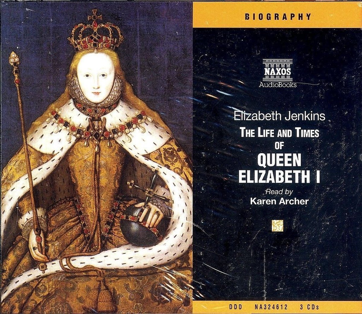Elizabeth Jenkins - Queen Elizabeth 1 (3 CD), Elizabeth Jenkins ...