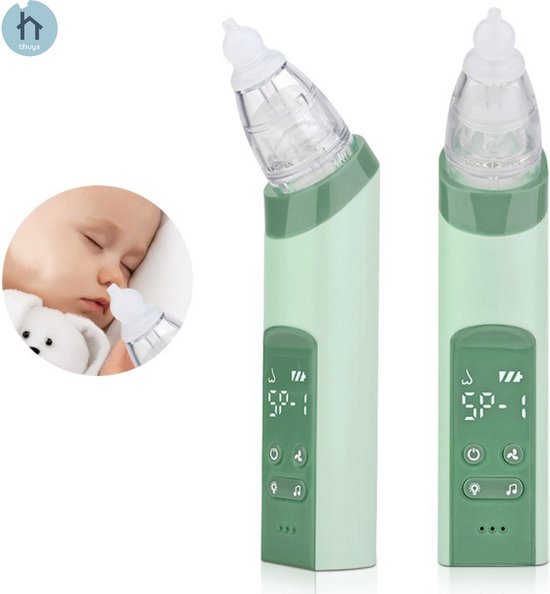 Thuys Neusreiniger Baby - Elektrische Neuszuiger - Lage Geluidsniveau ...