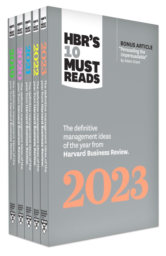 HBR's 10 Must Reads - 5 Years of Must Reads from HBR: 2023 Edition (5 ...