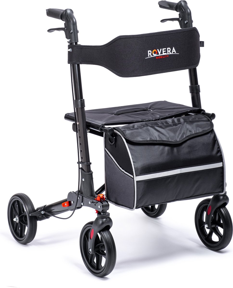 Rovera Mobility® Dubbel Opvouwbare Rollator | bol