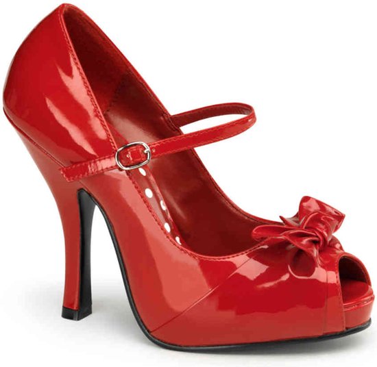 Pin Up Couture Pumps -36 Shoes- CUTIEPIE-08 US 6 Rood | bol.com