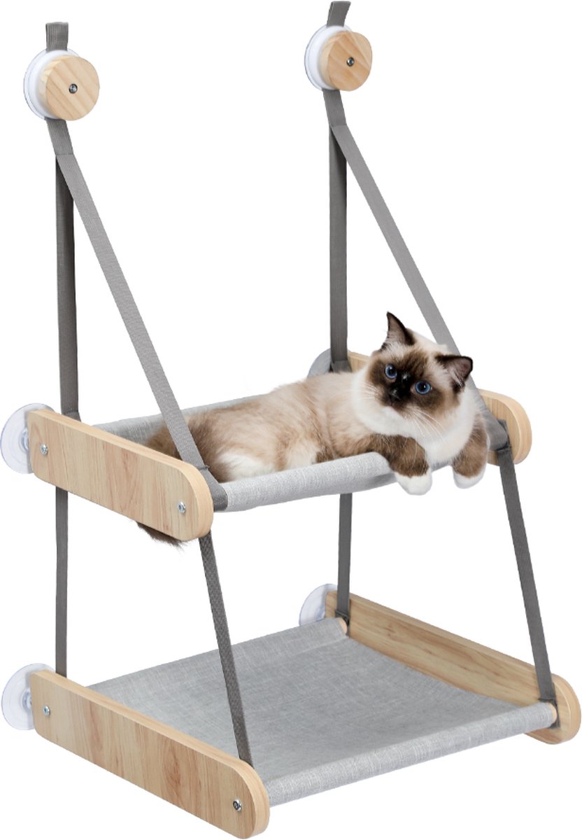 Hamac pour chat - Hamac pour chat - Double couche - Lit pour chat ...