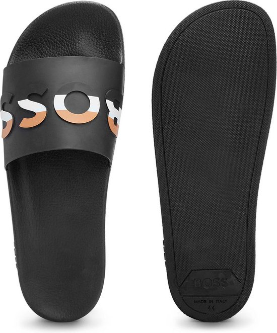 Boss Bay It Inslg 10242218 01 Slides Zwart EU 43 Man | bol.com
