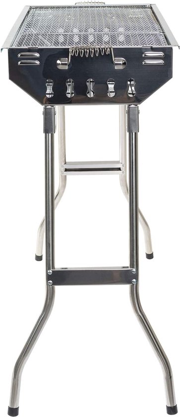 Grandma shark RVS Carbon Grill, Draagbare Opvouwbare Outdoor Barbecue ...