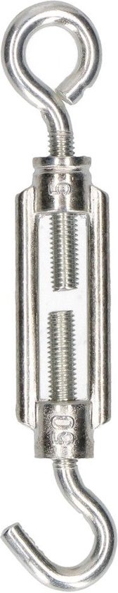 Draadspanner 5x50mm verzinkt; 2 stuks | bol.com