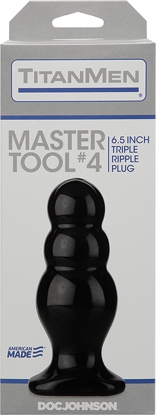 Master Tool #4 - Butt Plug - 15 cm | bol.com