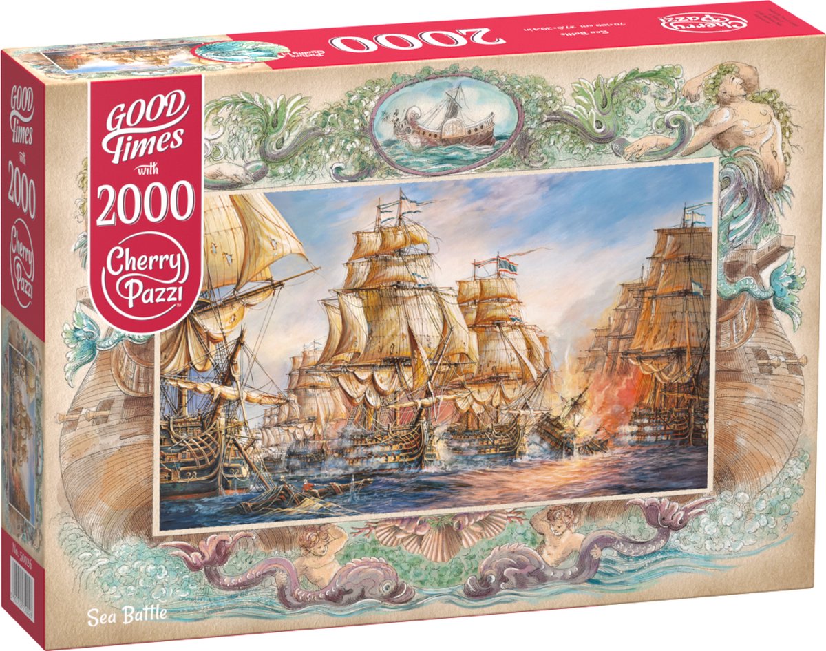 Sea Battle Puzzel 2000 Stukjes | bol.com