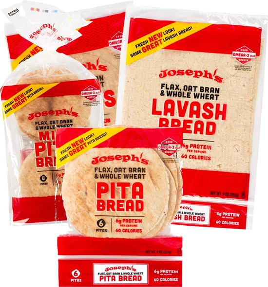 Joseph's | Mix Low Carb Wraps | Voordeelpakket | 4 x Low Carb Wraps | bol