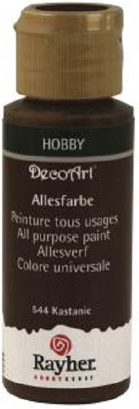 Rayher Acrylic verf 59 ml - Kleur : Kastanje | bol