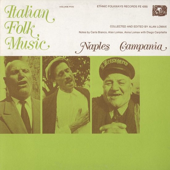 Various Artists - Italian Folk Music, Vol.5: Naples And Campania (CD ...
