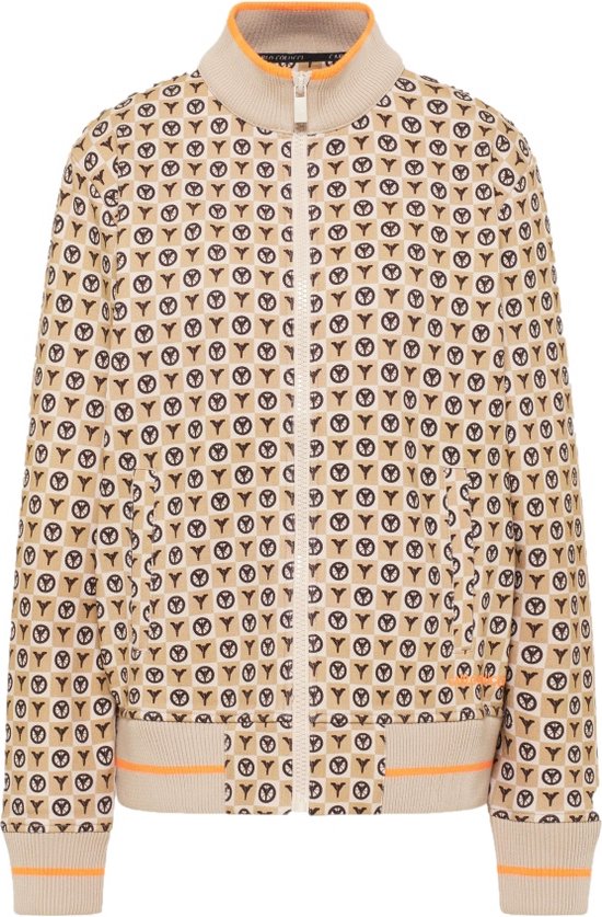 Carlo Colucci C5419 Monogram Vest Beige Dames - Maat: L | bol