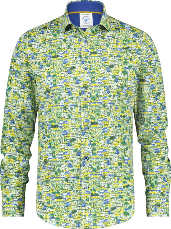 AFNF | Shirt favela yellow | Heren | Yellow | | XS | bol.com