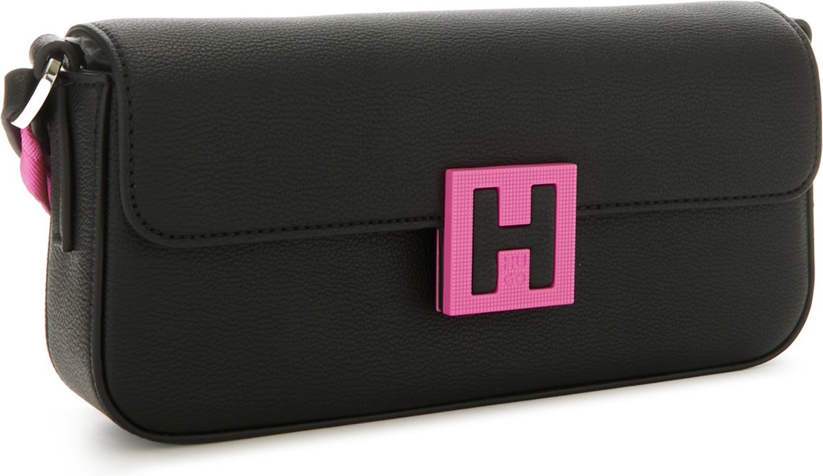 Hugo Boss HUGO Dames Crossbody tas Kunstleer - Zwart | bol.com