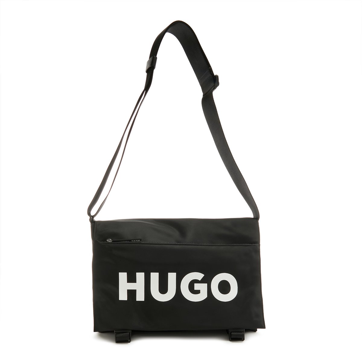 Hugo Boss HUGO Heren Crossbody tas Kunstleer - Zwart | bol.com