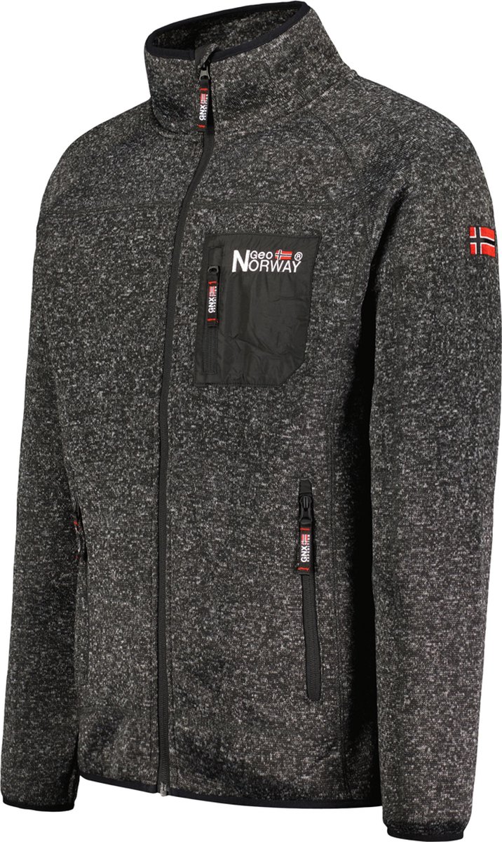 Fleece - Vest - Heren - Geographical Norway - TITLE - Zwart | bol.com