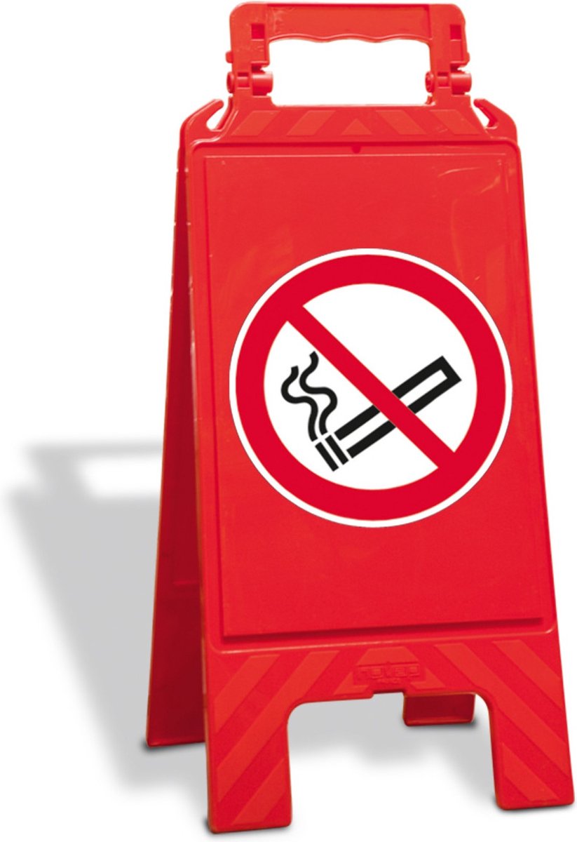 A-bord verboden te roken, inklapbaar, P002 | bol