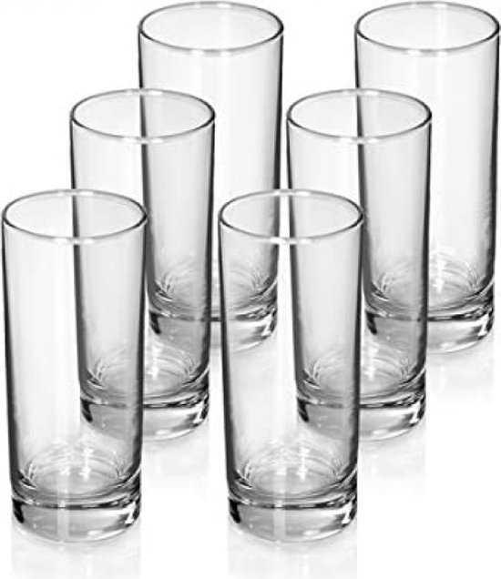 Set van 6 drinkglazen - longdrinkglazen - waterglazen - sapglazen 290 ml Classic Set -... | bol