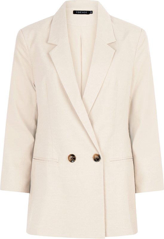 Ydence Blazer Nobelle Blazers Dames - Gebroken wit - Maat M | bol.com