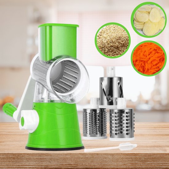 Mandoline Groentesnijder- Slicer Dicer - Rasper - Keukensnijder ...