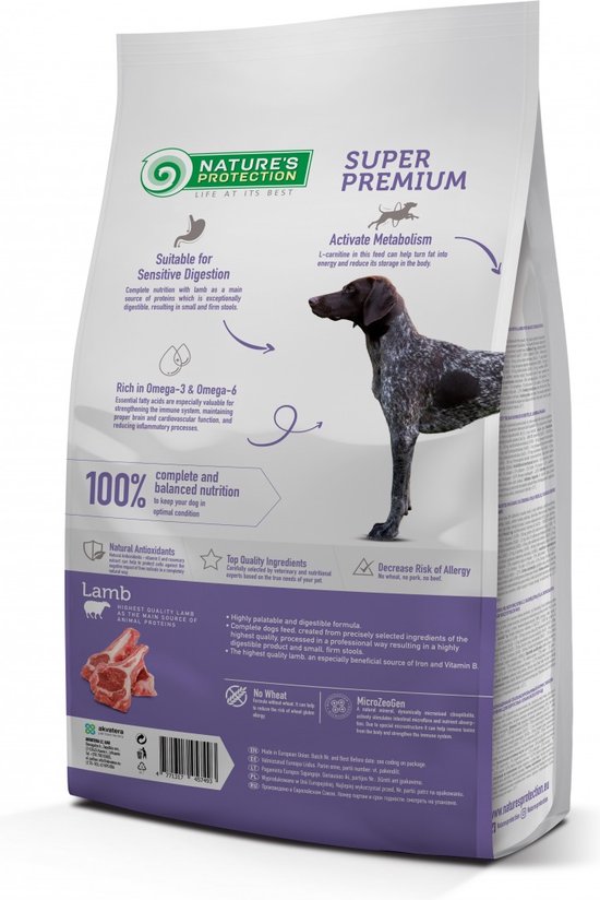 Nature's Protection MEDIUM LAM 4KG.ADULT | bol.com