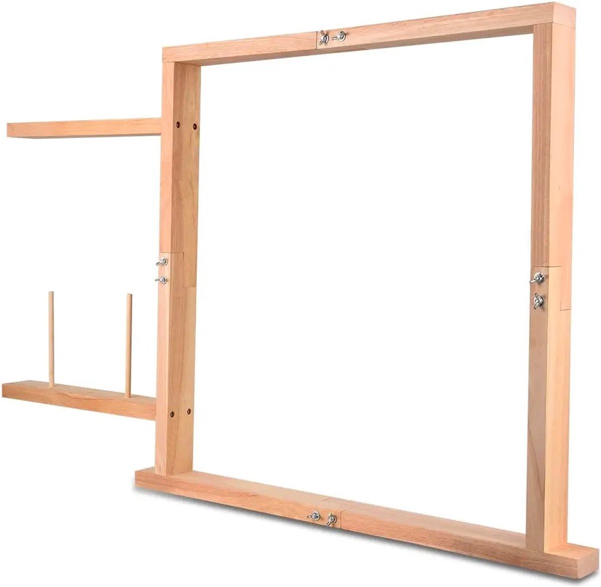 Tufting Frame - 90x90 cm Tafelmodel inclusief klemmen en garenhouder ...