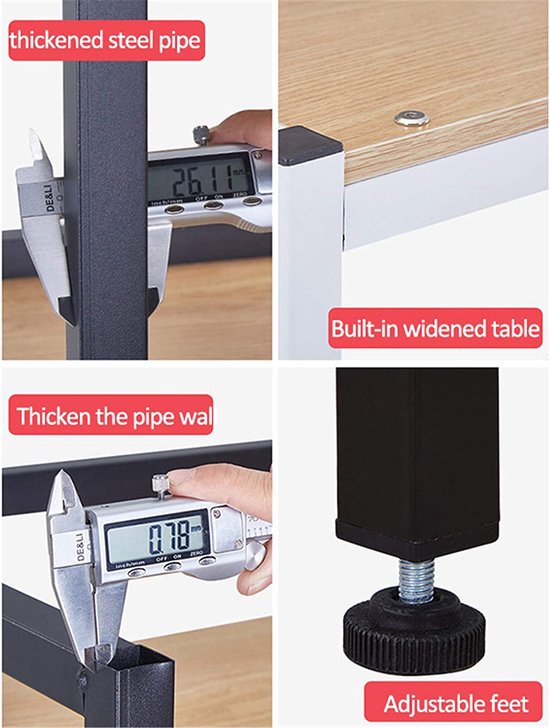 Wasmachine Rek - 2 laags Kast Badkamer - Robuust - Ook voor droger ...