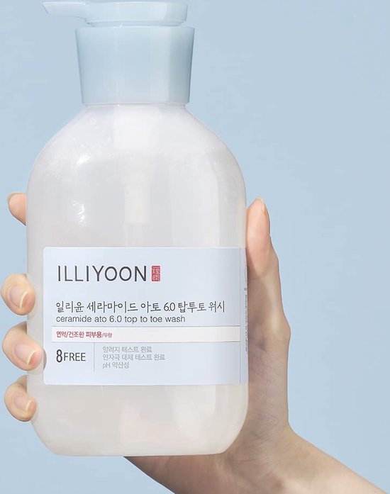 Illiyoon Ceramide Ato 6.0 Top to Toe Wash - Body Face Cleanser - Korean ...