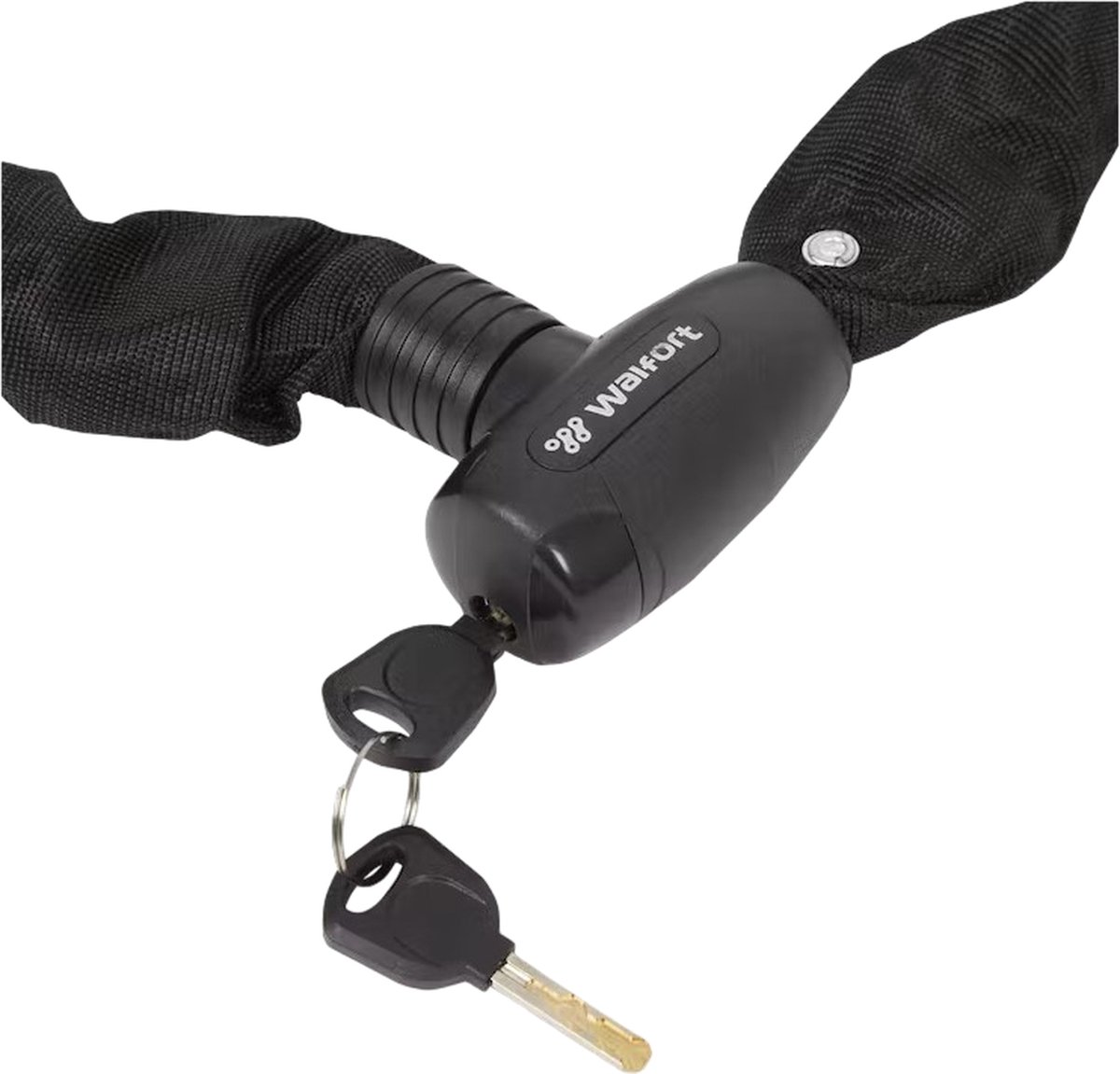 Antivol à chaîne Walfort 120 cm - 2 clés incluses - Antivol vélo ...