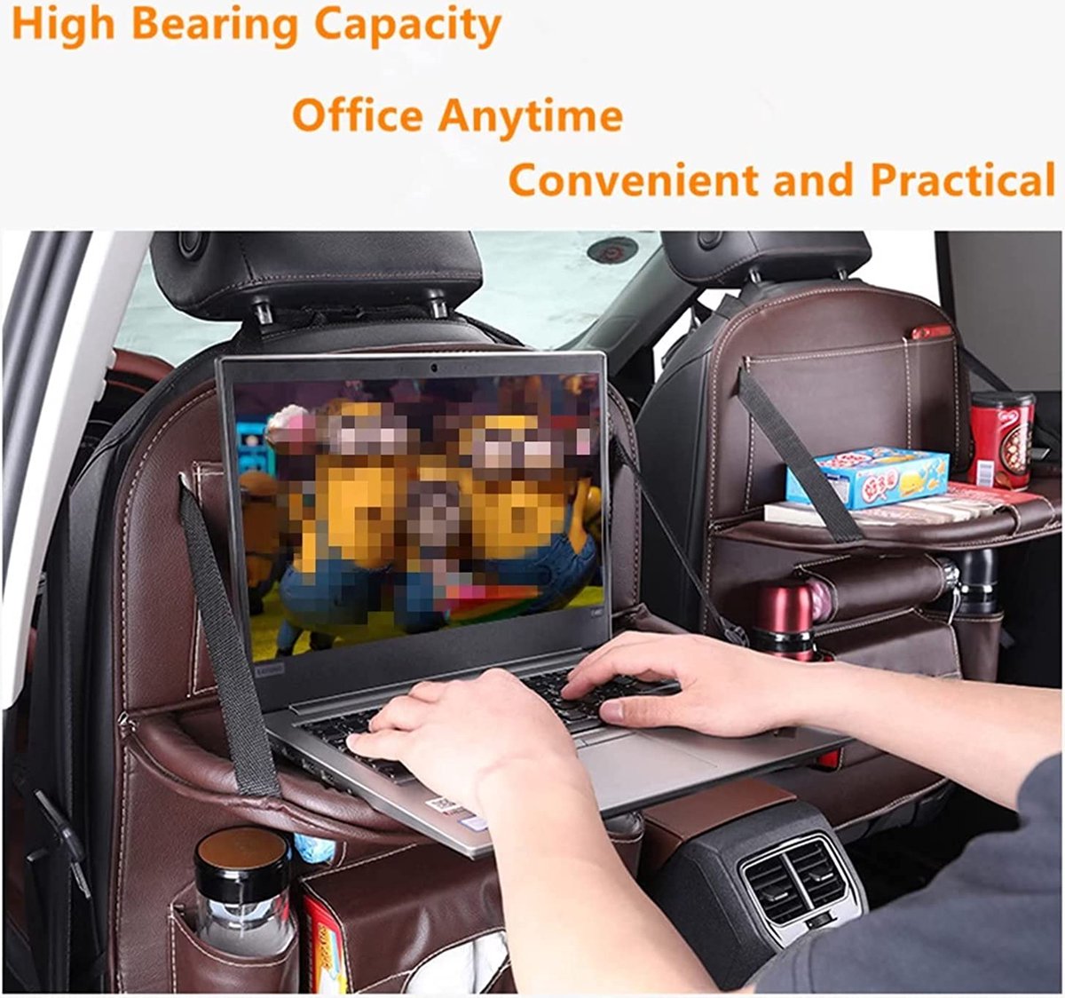 Autostoel Organizer - Carseat Organiser - Auto Stoel Organizer - Tablet ...