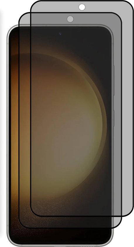 BixB bescherming Geschikt voor Samsung Galaxy S23 Privacy Screenprotector - 2 STUKS | bol