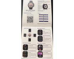 Smartwatch AW13 PRO -Roestvrijstaal- Activity Tracker - Smartwatch ...