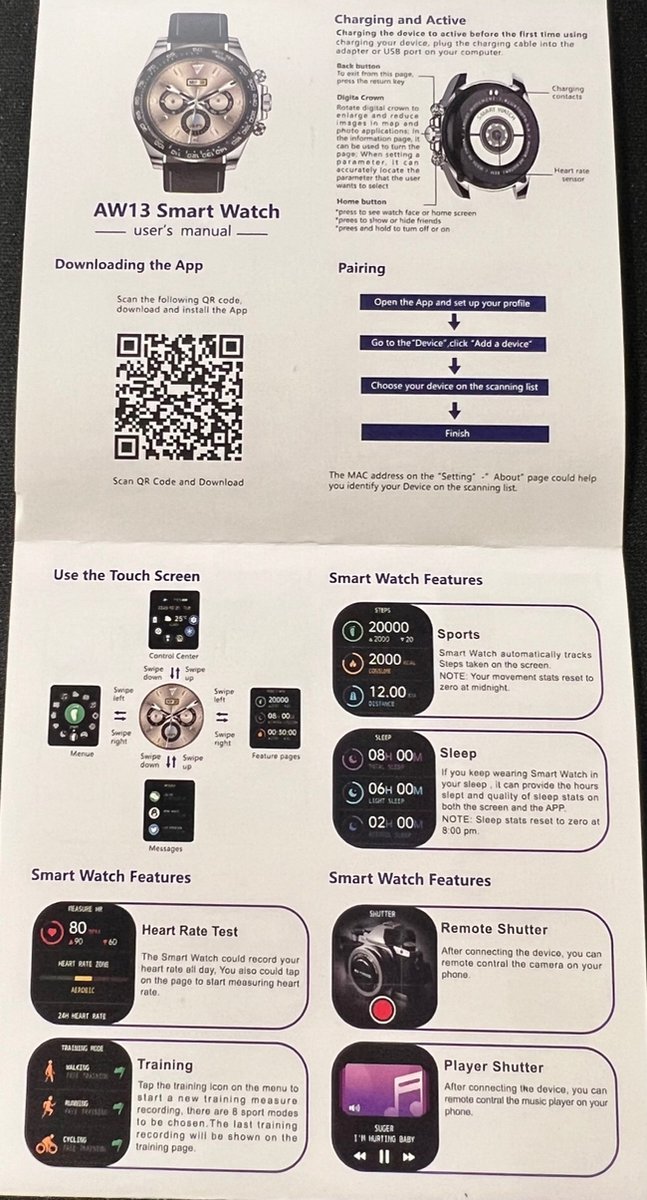 Smartwatch Royal Empire AW13 PRO -Roestvrijstaal- Activity Tracker - Smartwatch-... | bol.com