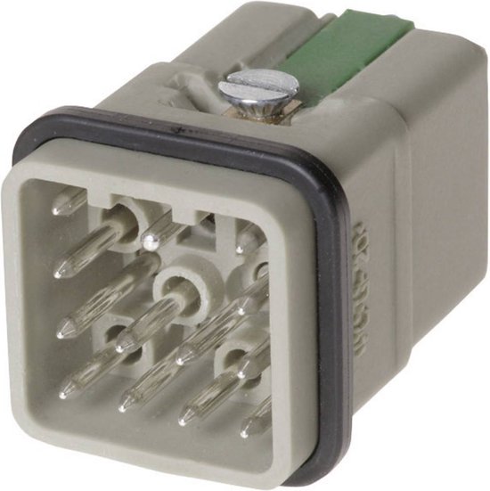 Harting 09 12 012 3001 Stekker inzetstuk Han® Q 12 + PE Han-Quick Lock ...