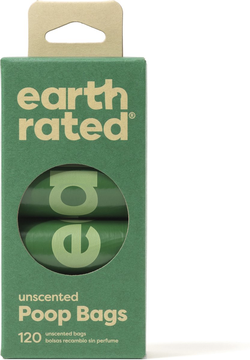 Earth Rated Eco Poepzakjes Geurloos 21 x 15 zakjes | bol.com