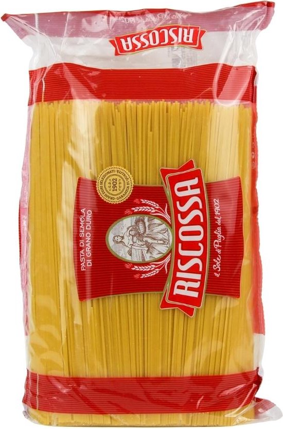 Spaghetti van Riscossa - 3KG zak - Grootverpakking - 3kg spaghetti ...
