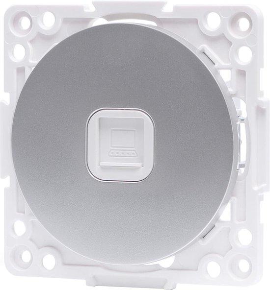 UTP RJ45 Stopcontact - Wandcontactdoos - Igia Jura - Inbouw - Rond ...