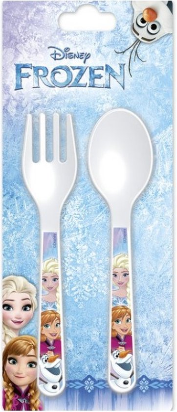 Peuter Bestekset 2 Stuks Frozen - Frozen Bestekset - Frozen Bestek ...