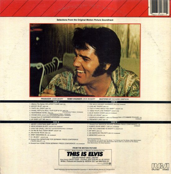 ELVIS PRESLEY - This is Elvis (dubbel LP), Elvis Presley | Muziek | bol