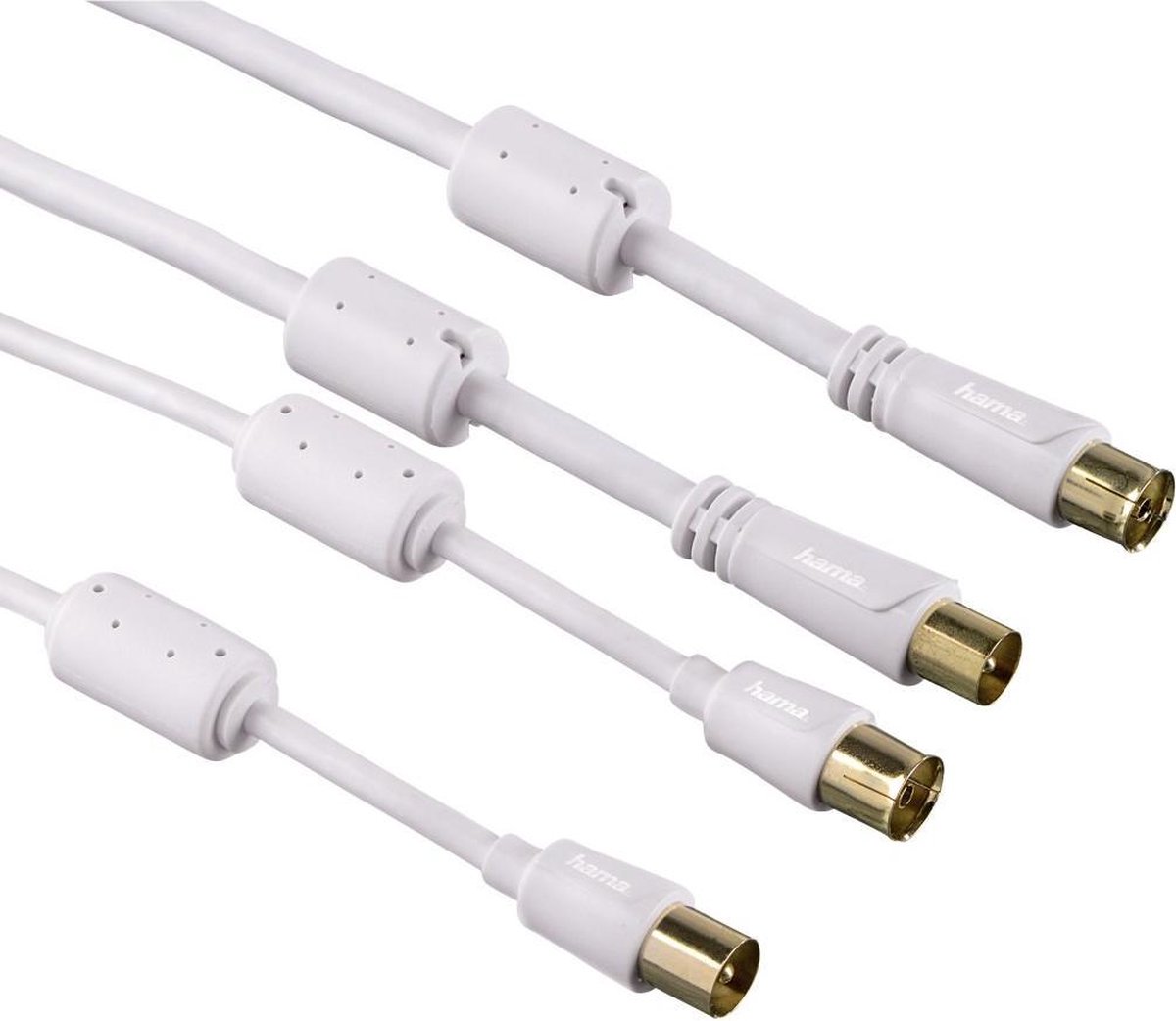 Hama - Hama Antennekabel Flexi-slim Coax 1.5m 95dB 3sterren - 30 Dagen ...