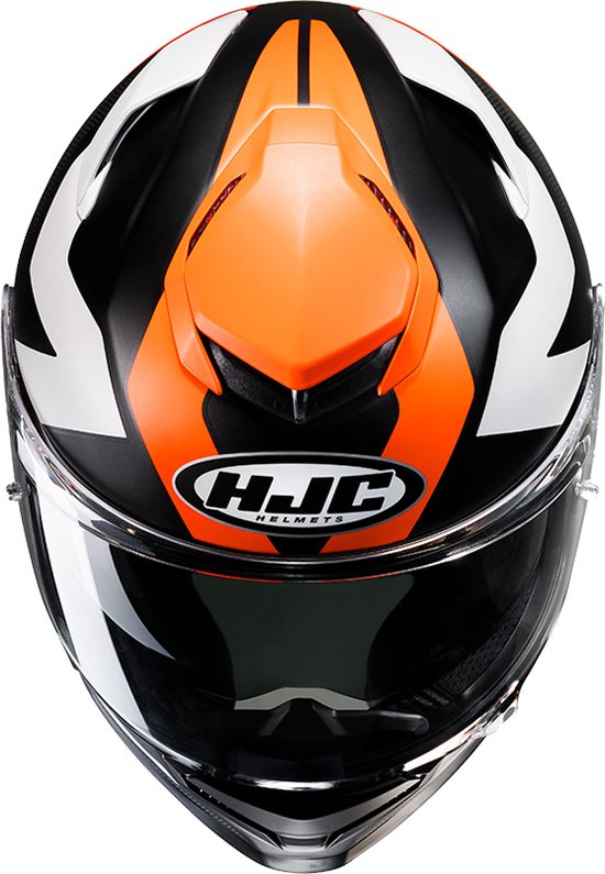 Hjc Rpha 71 Pinna Black Orange Mc7Sf Full Face Helmets 2XL - Maat 2XL ...
