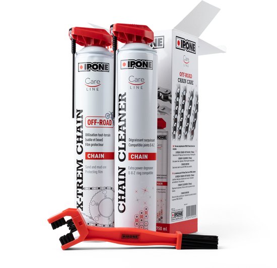 IPONE - Off-Road Enduro Motocross Motor Ketting Onderhouds Kit Chain ...