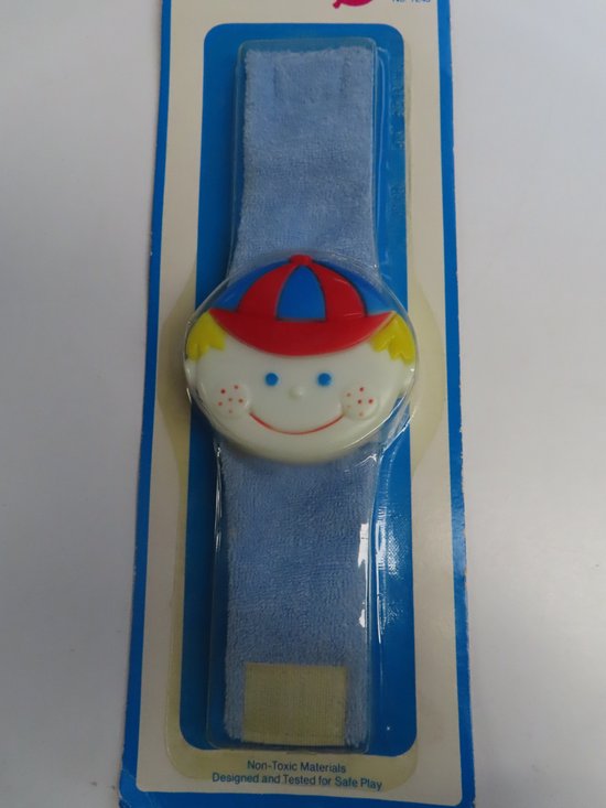 Sanitoy - Rammelaar - armband - Retro - blauw - Wally | bol