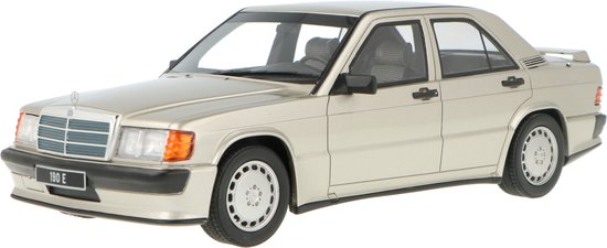 Otto Mobile 1:18 Mercedes Benz W201 190E 2.5 16S Smoke Silver Metallic ...