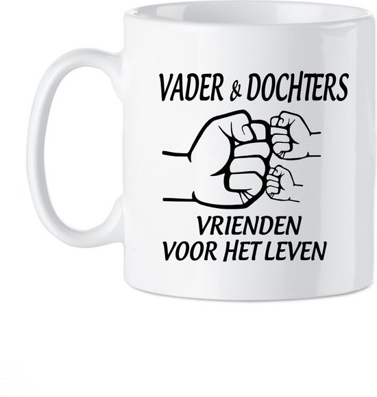 Bedrukte koffie beker - thee mok Vader en zoons of vader en dochters vrienden voor het... | bol